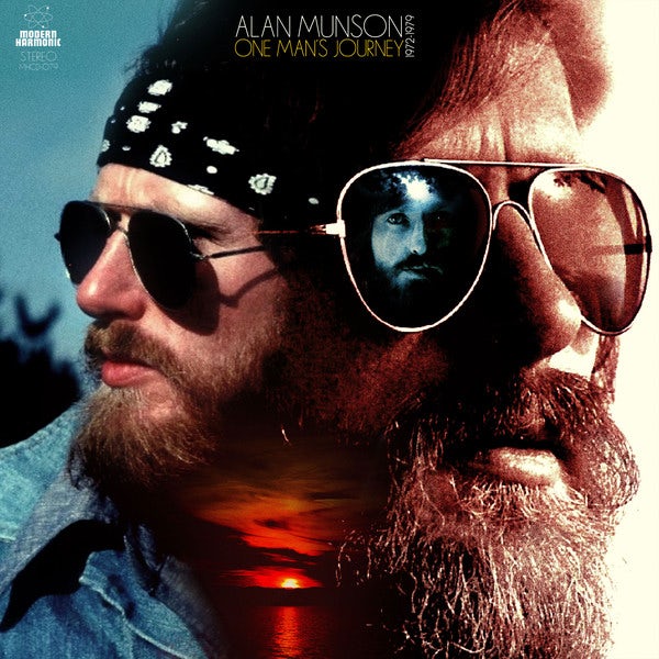 Alan Munson ONE MAN'S JOURNEY: 1972-1979 (BLUE VINYL) Vinyl Record