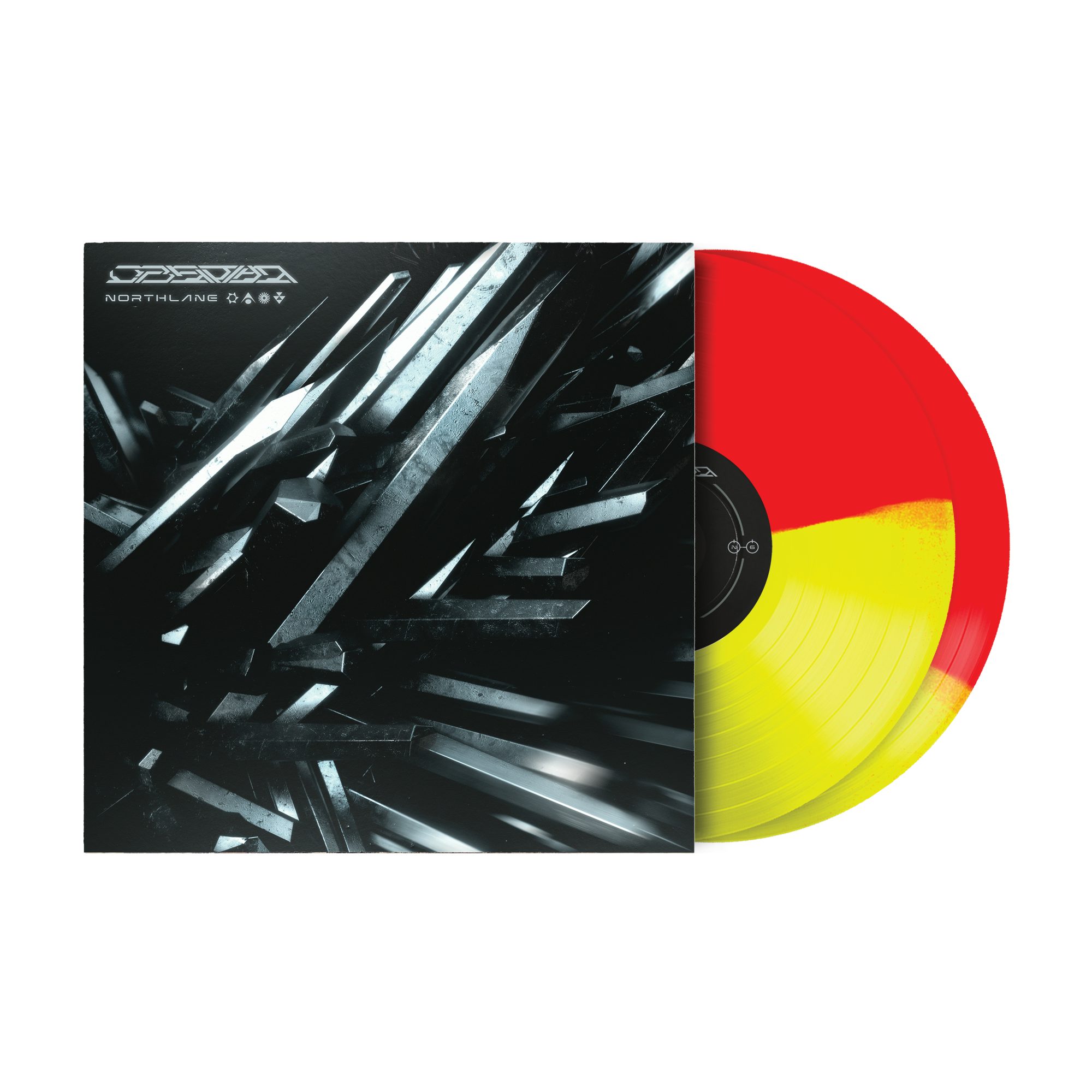 Northlane ‘OBSIDIAN’ 2LP | RED & YELLOW VINYL
