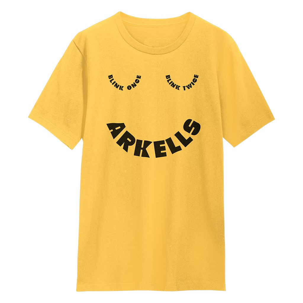 Arkells Blink Once Blink Twice Smiley T-Shirt