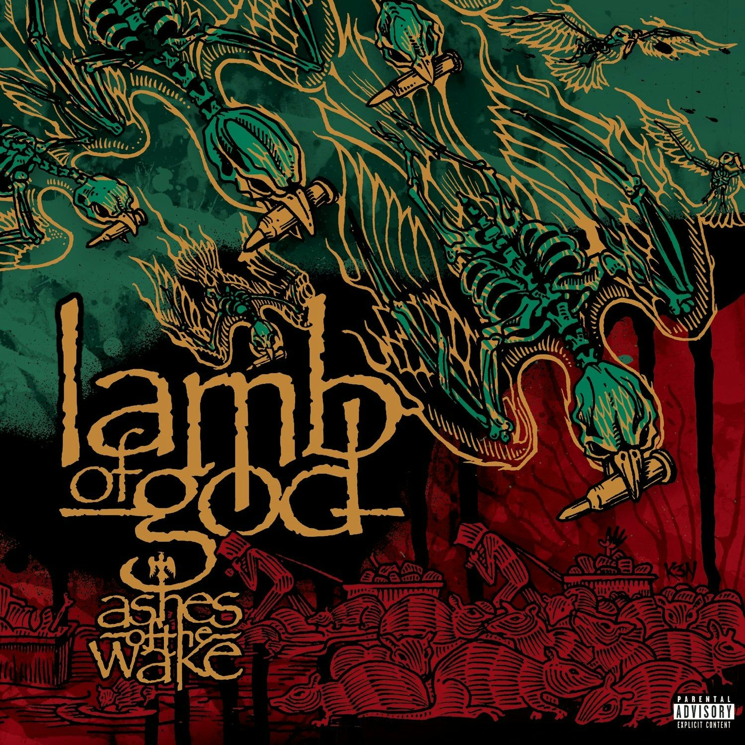 Lamb of God "Ashes Of The Wake" CD