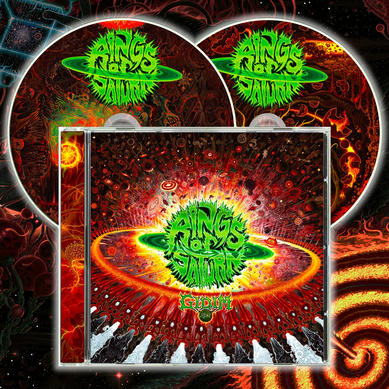 Rings of Saturn "Gidim 2xCD SUPERNOVA EDITION (Signed)" 2xCD