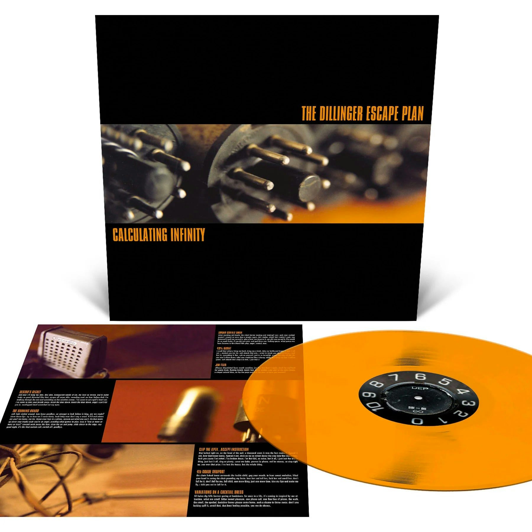 The Dillinger Escape Plan "Calculating Infinity (Reissue)" 12" (Vinyl)