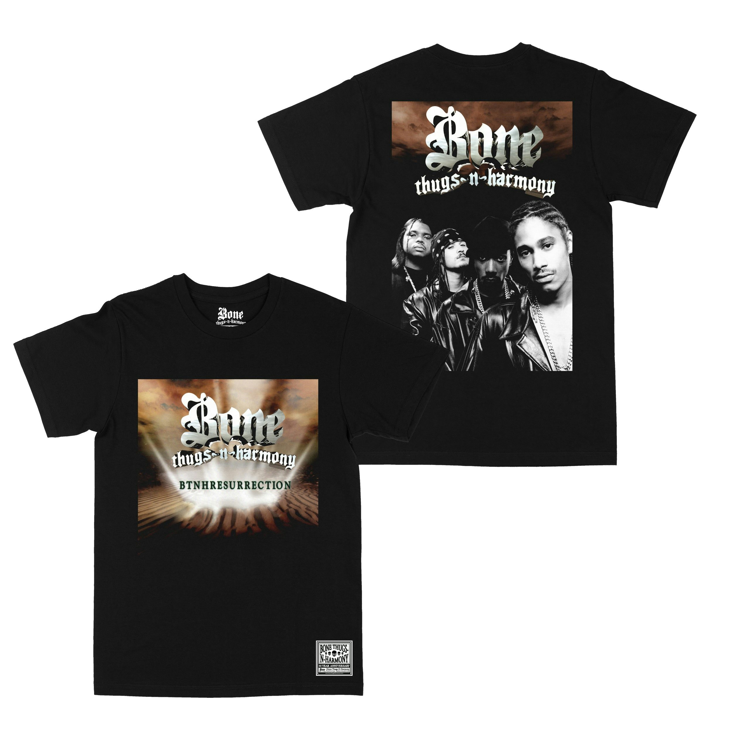 Bone Thugs-N-Harmony BTNHRESURRECTION "Black" Tee