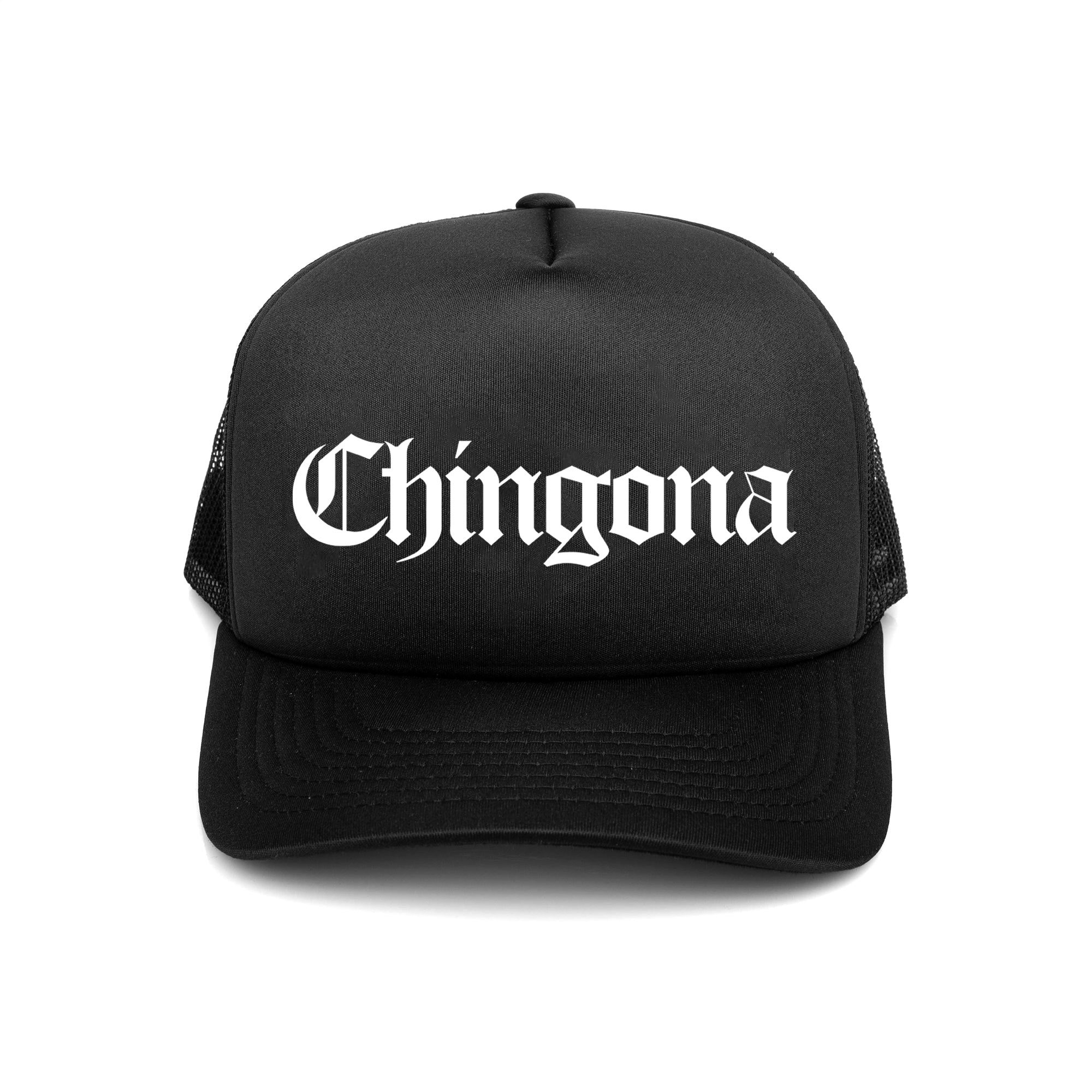 George Lopez Chingona "Black" Trucker Hat