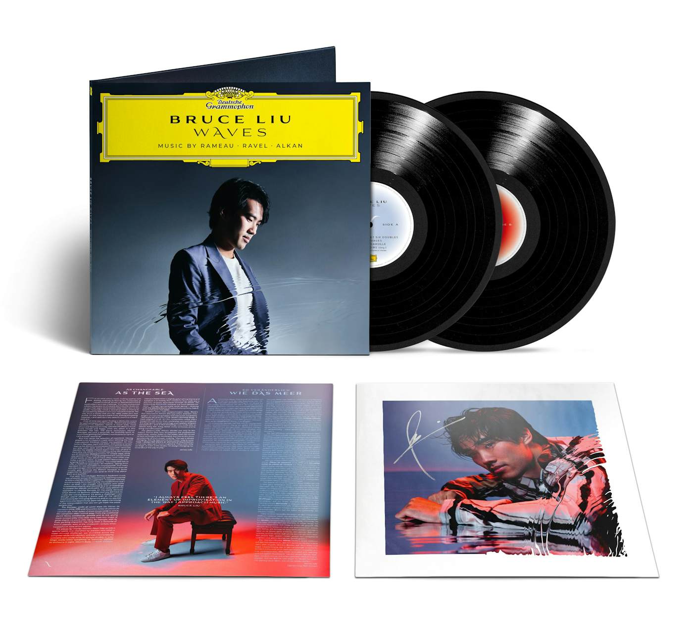 Bruce Liu Waves - 2LP w/ Signed Lithograph