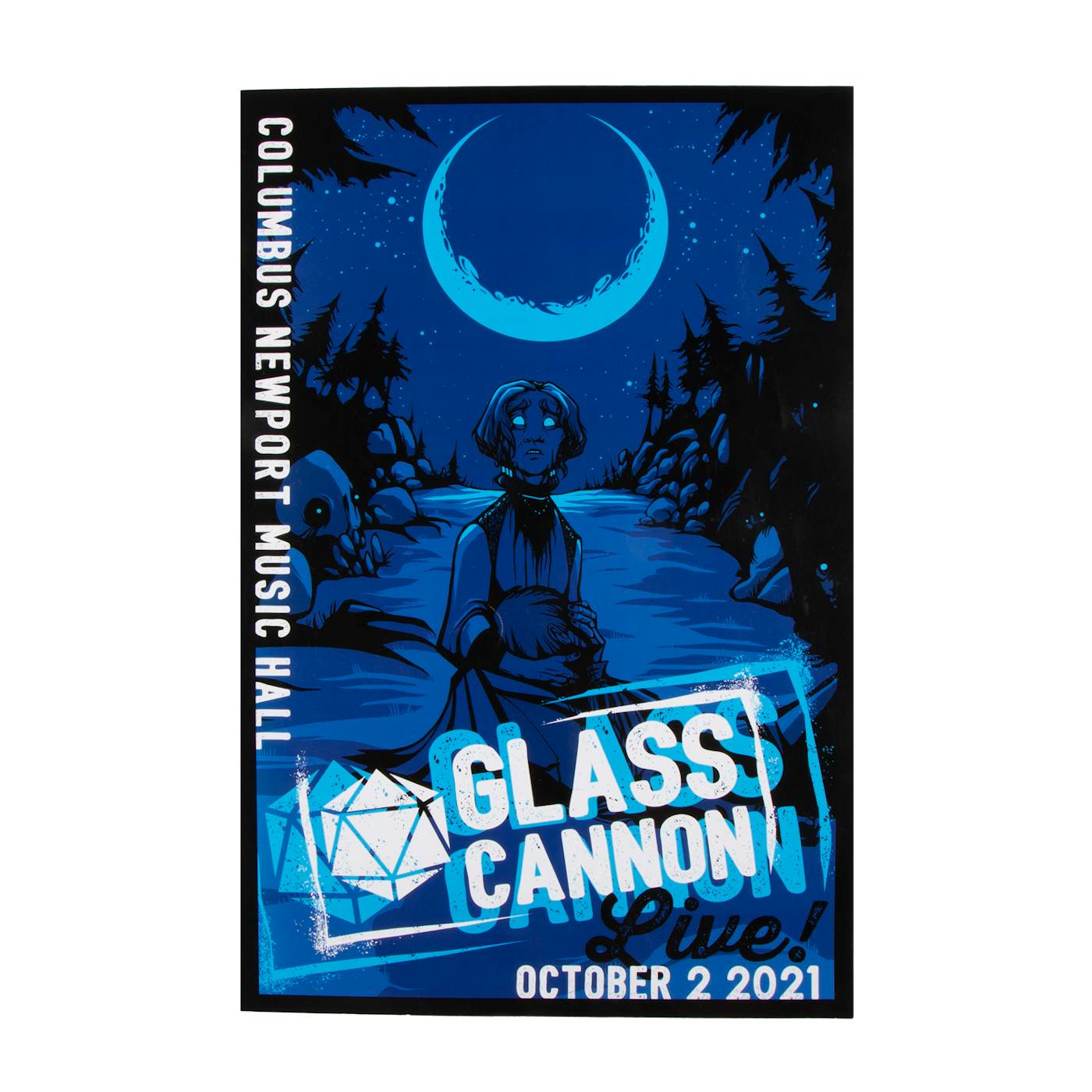 Glass Cannon Network Newport Music Hall Columbus, OH 10/2/21 Poster