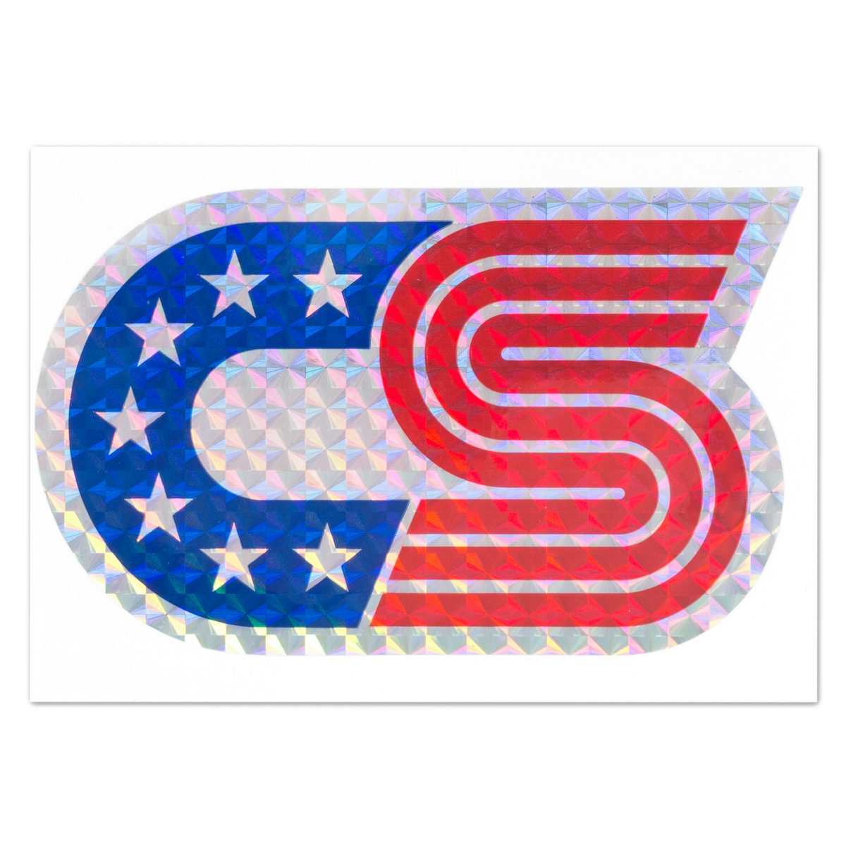 Chris Stapleton CS Holographic Sticker