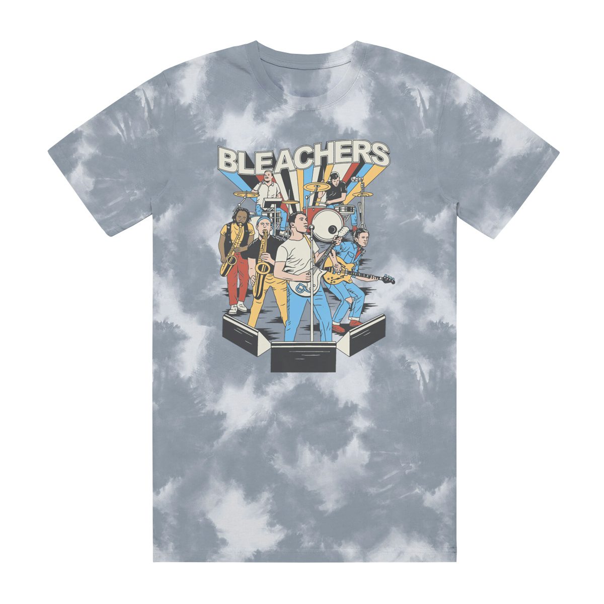 Bleachers Band Tie Dye Tee