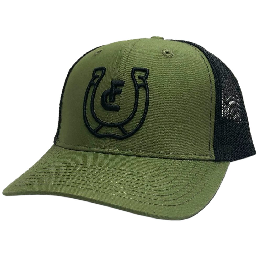 Flatland Cavalry Loden and Black Logo Hat