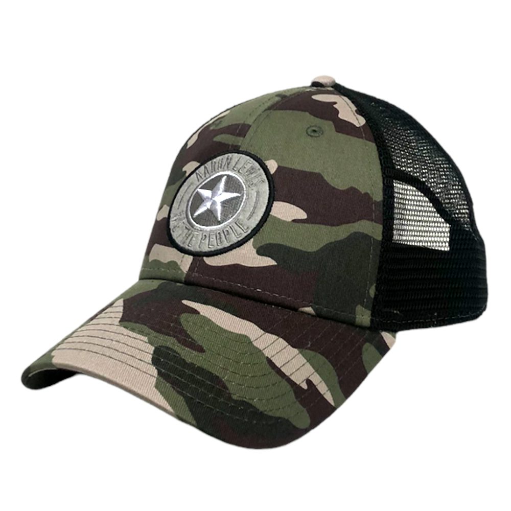 Aaron Lewis Camo and Black Ballcap