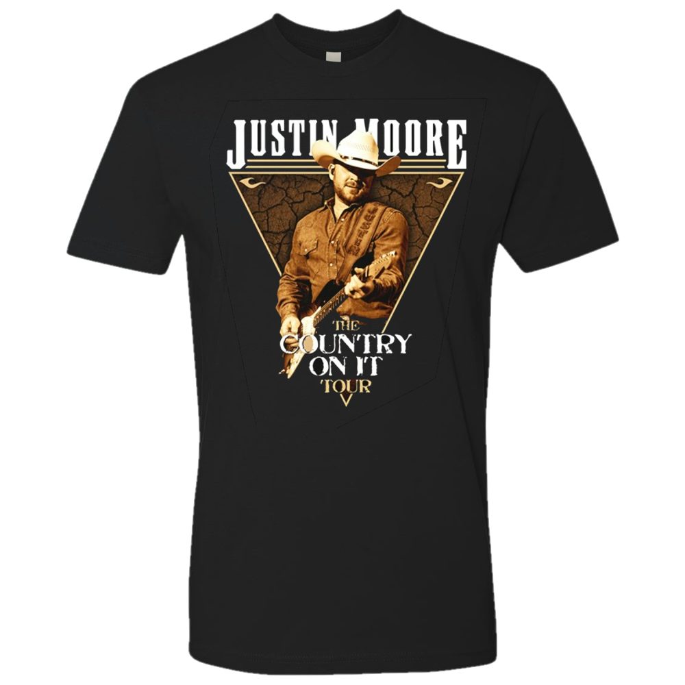 Justin Moore Country On It Tour Tee