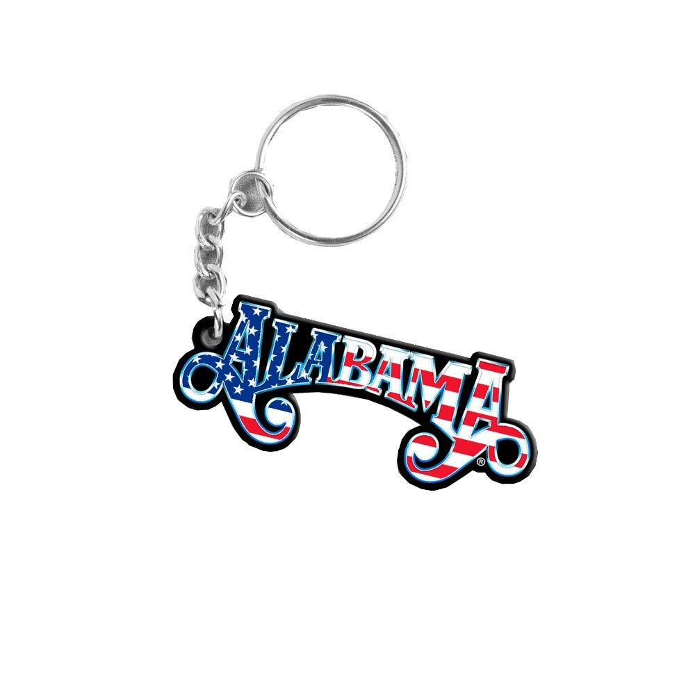 Alabama Flag Keychain