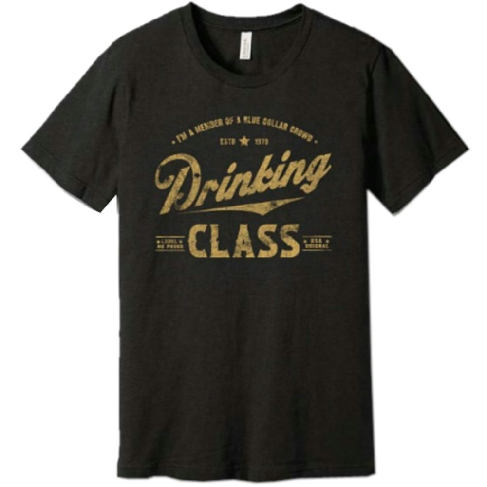 Lee Brice Heather Black Drinking Class Tee