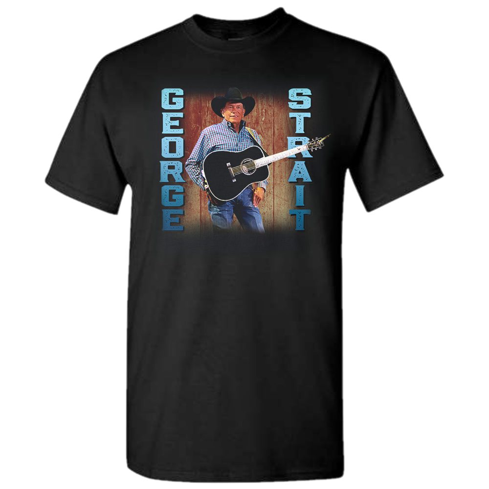 George Strait 2024 Black Photo Tour Tee