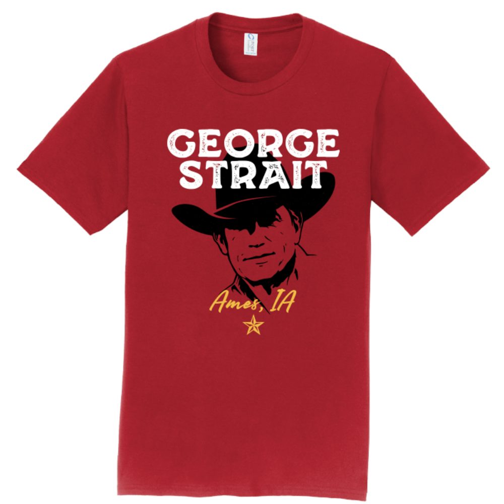 George Strait Ames, IA Event Tee