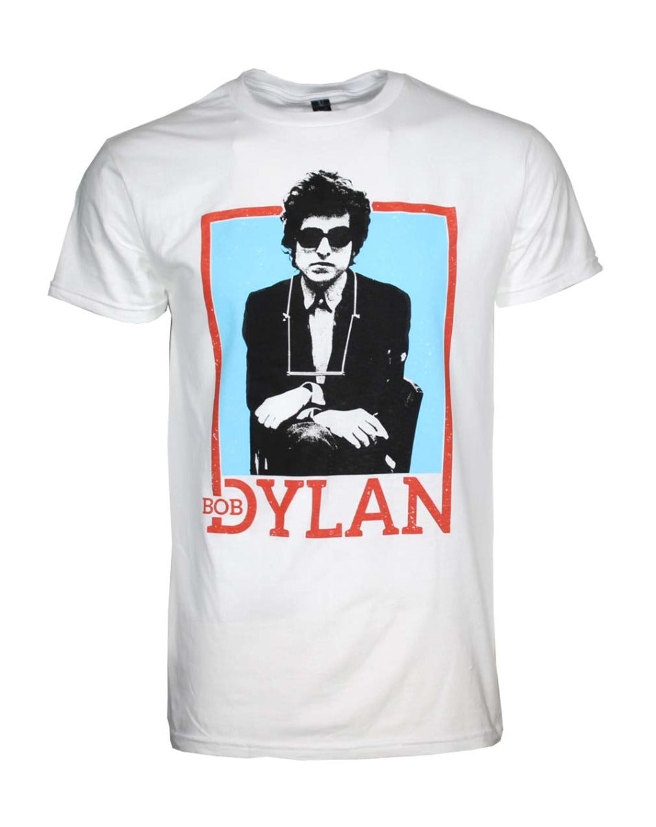 Bob Dylan T Shirt | Bob Dylan Name Outline T-Shirt