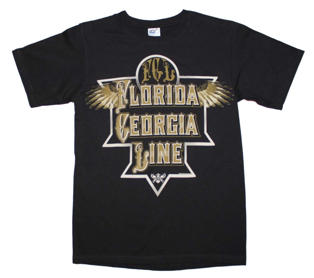 Florida Georgia Line T Shirt | Florida Georgia Line Wings T-Shirt