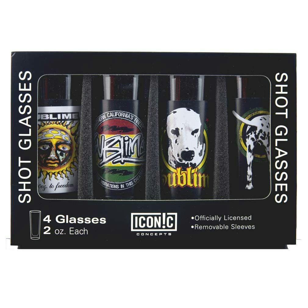 Sublime Shot Glasses Set (4 Pack)