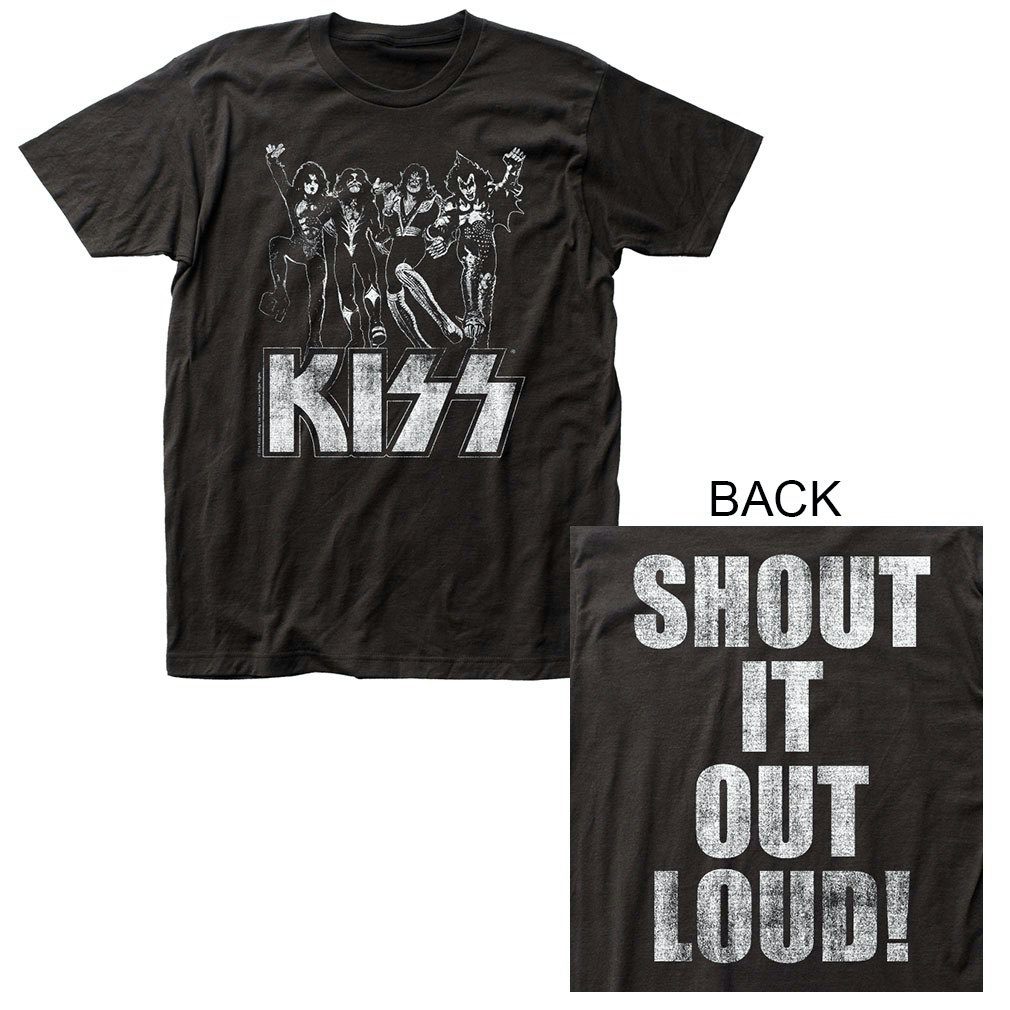 KISS T Shirt | KISS Shout it Out Loud T-Shirt