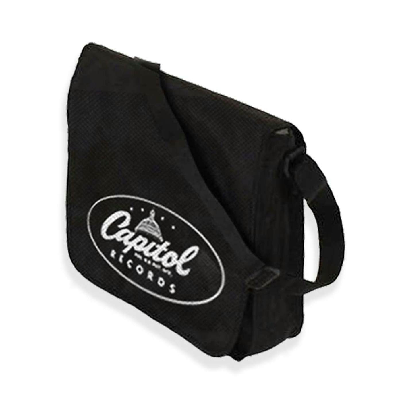 Capitol Records Flap Top Messenger Record Bag
