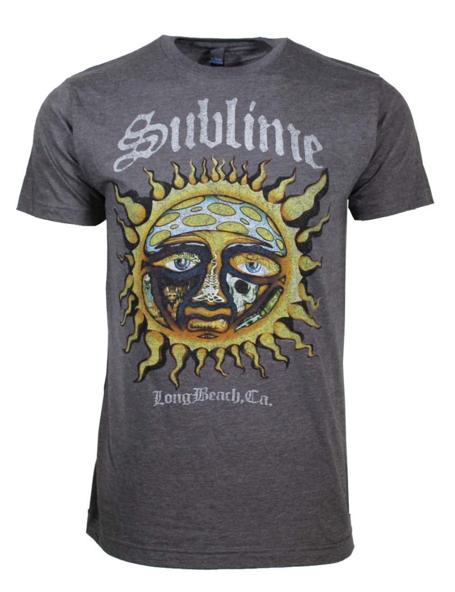 Sublime T Shirt | Sublime Logo Sun Stamp Soft T-Shirt