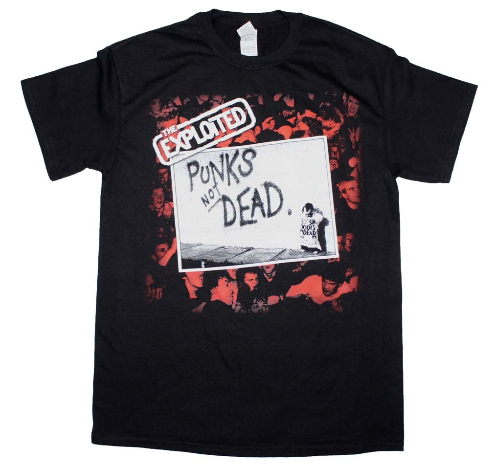 The Exploited T Shirt | The Exploited Punk's Not Dead T-Shirt