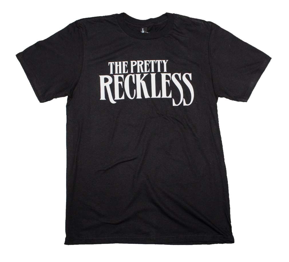 The Pretty Reckless T Shirt | The Pretty Wreckless Black Logo T-Shirt