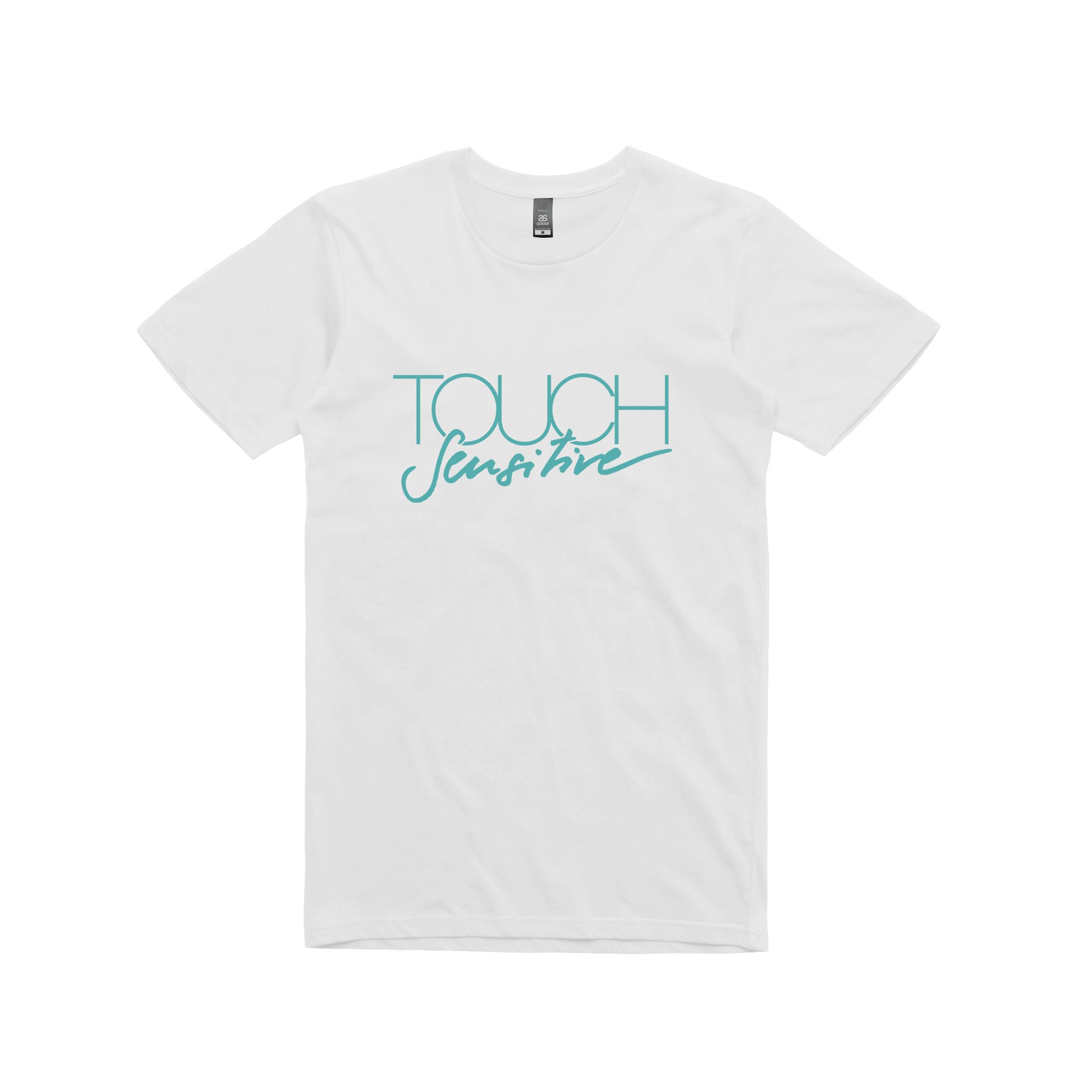 Touch Sensitive Logo / White T-Shirt