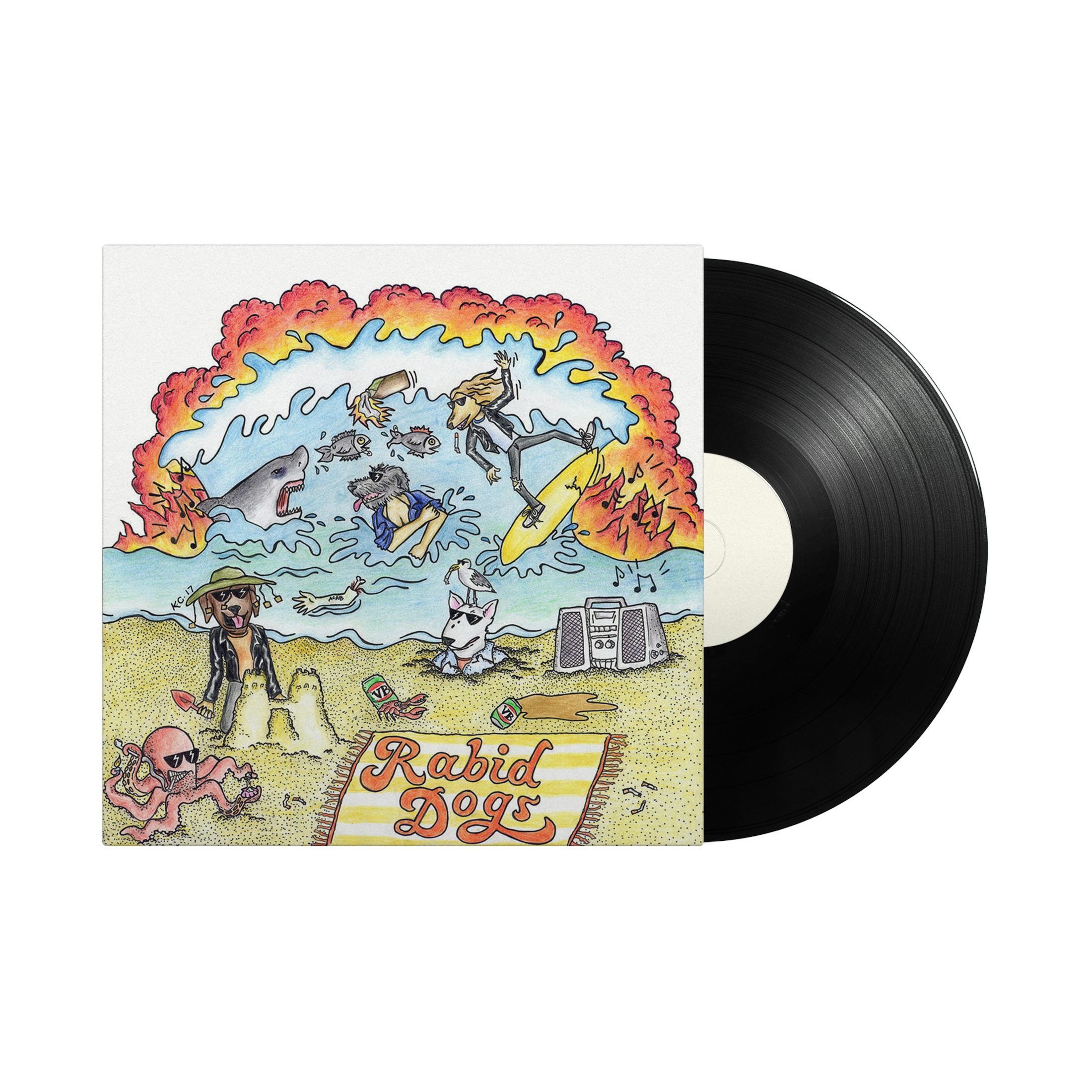 Rabid Dogs / Self Titled 7" Vinyl