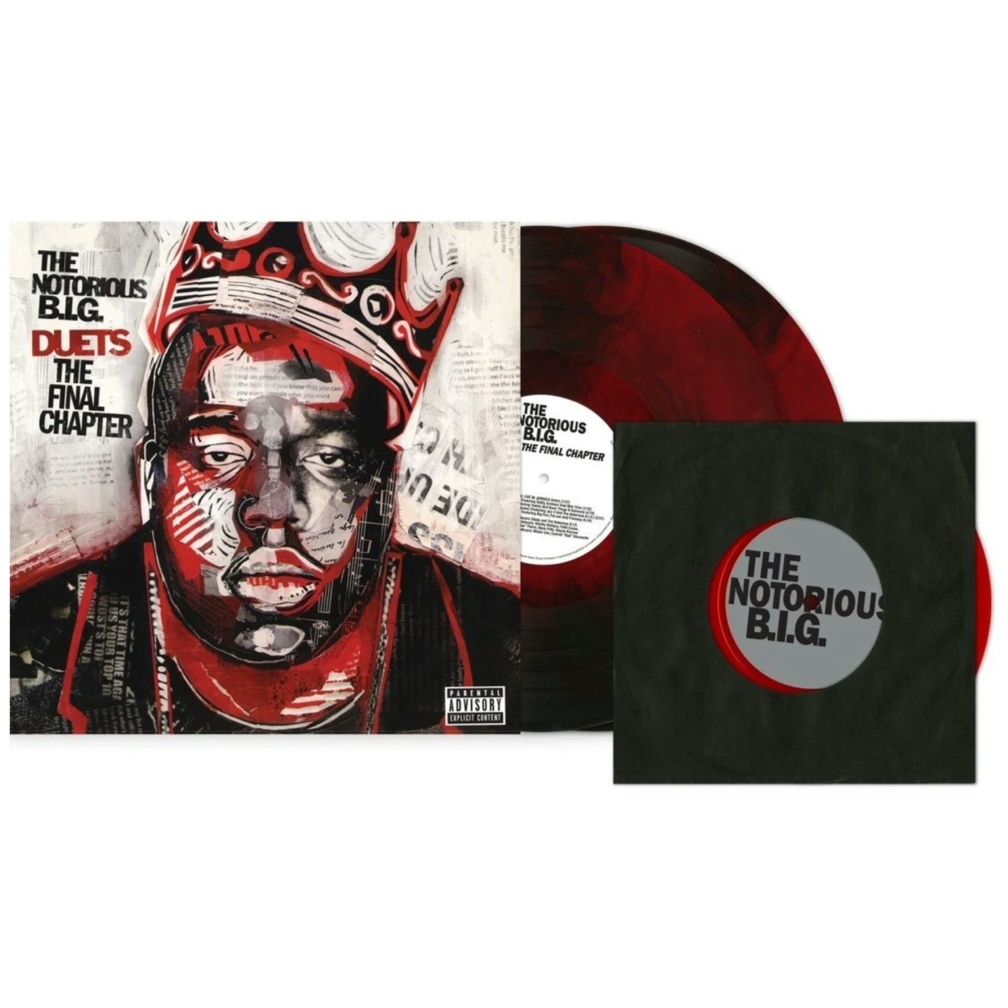 The Notorious B.I.G. Duets: The Final Chapter 2xLP Red & Black Swirl ...