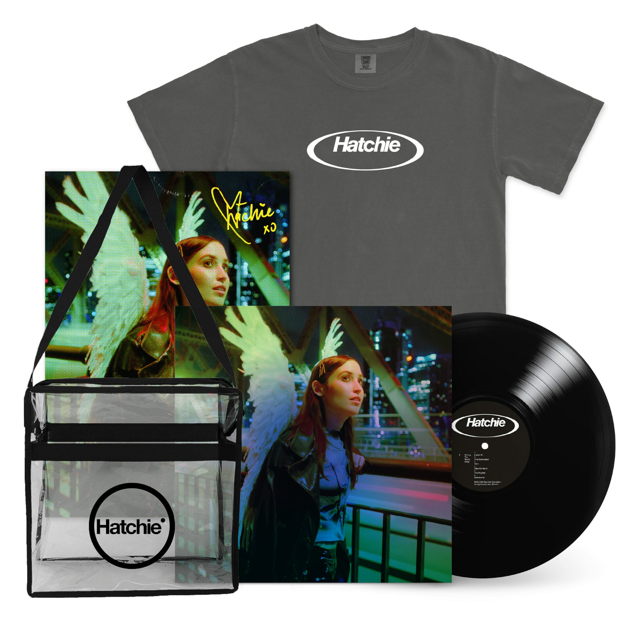 Hatchie / Giving The World Away / Black Vinyl / Large Bundle