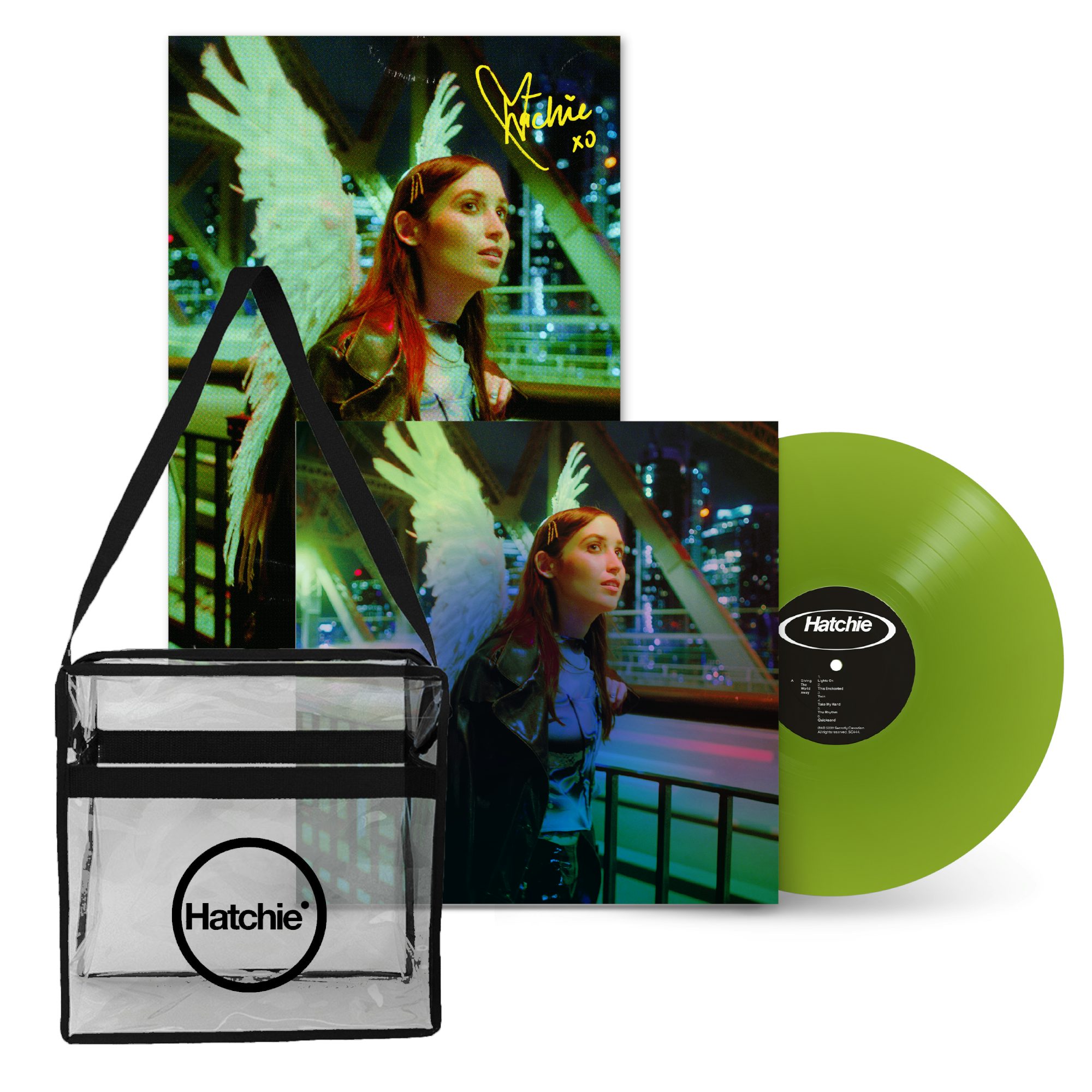 Hatchie / Giving The World Away / Exclusive Radioactive Vinyl / Clear ...