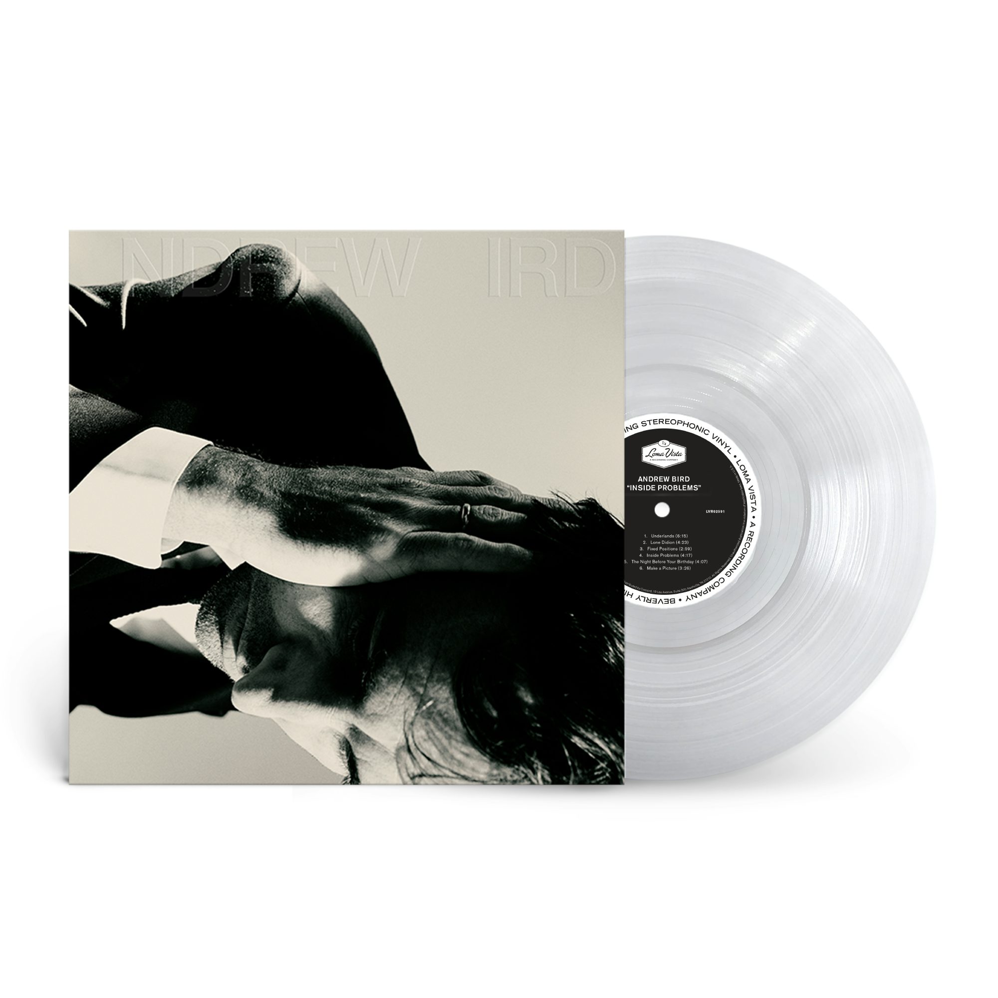 Andrew Bird / Inside Problems LP International Exclusive Clear 180g Vinyl