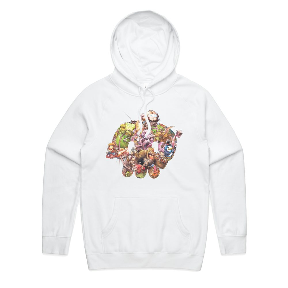 Seth Sentry / White Skull Hoodie