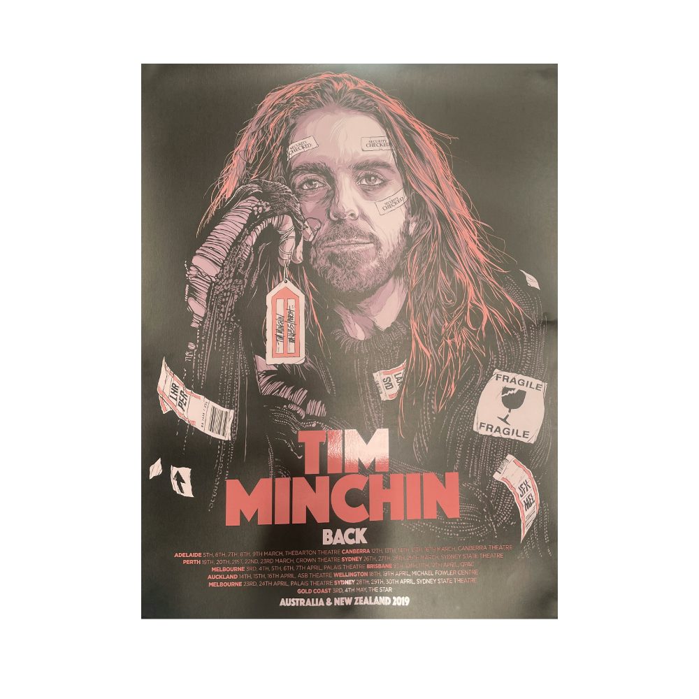Tim Minchin / Back Tour Illustration / Poster