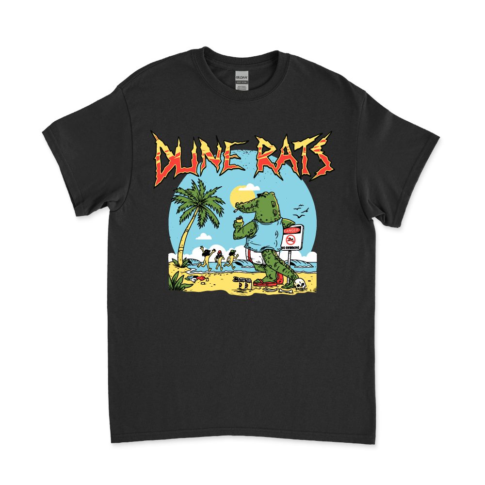 Dune Rats / FNQ Black T-Shirt ***PRE-ORDER***