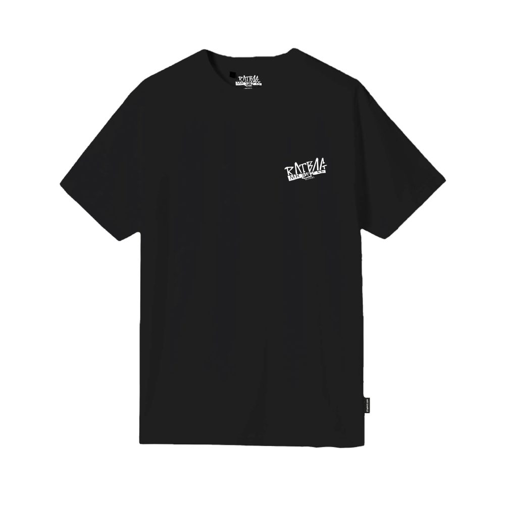 Dune Rats RATBAG X MR SIMPLE / Shred Rat Black T-Shirt