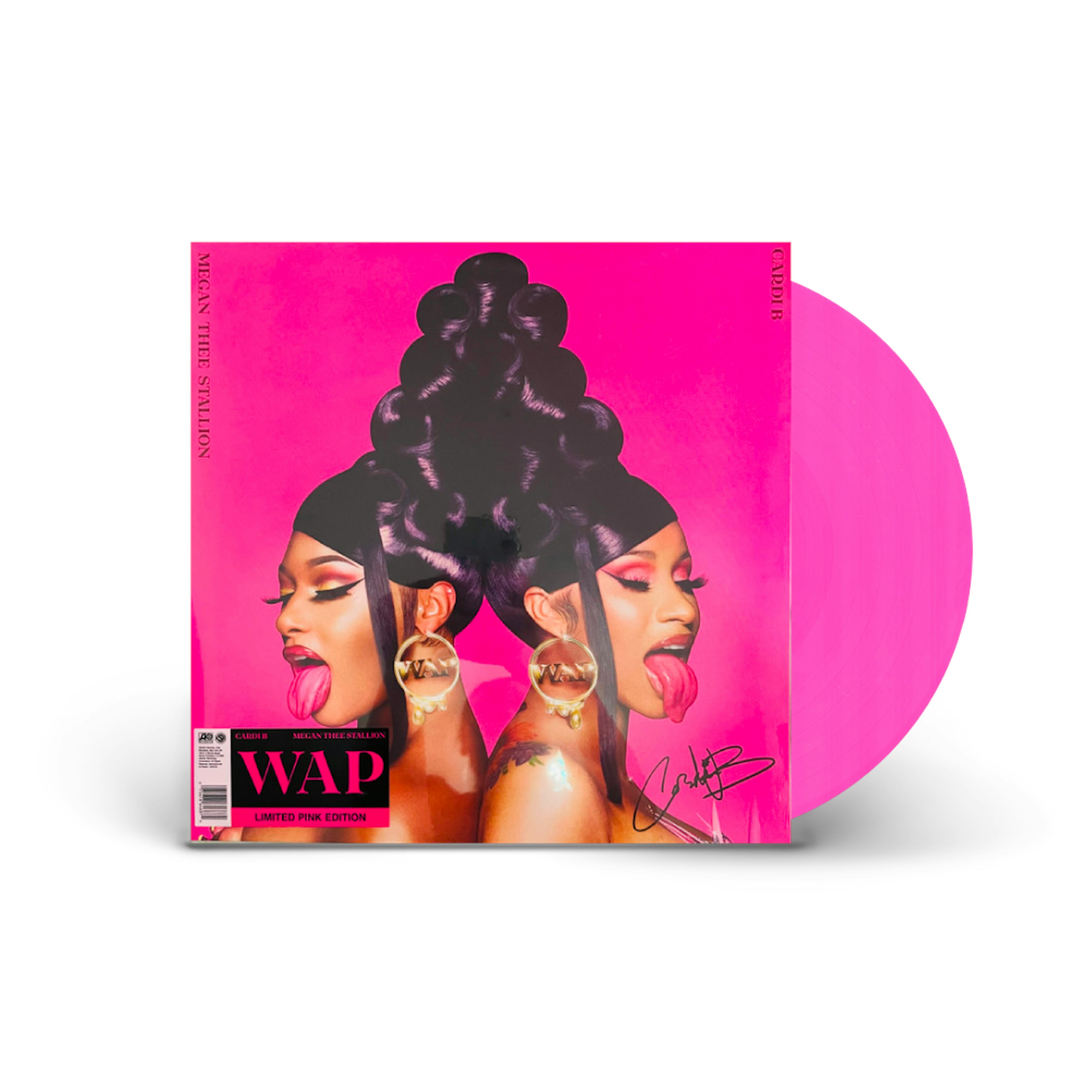Cardi B / WAP feat. Megan Thee Stallion 12" Pink Vinyl