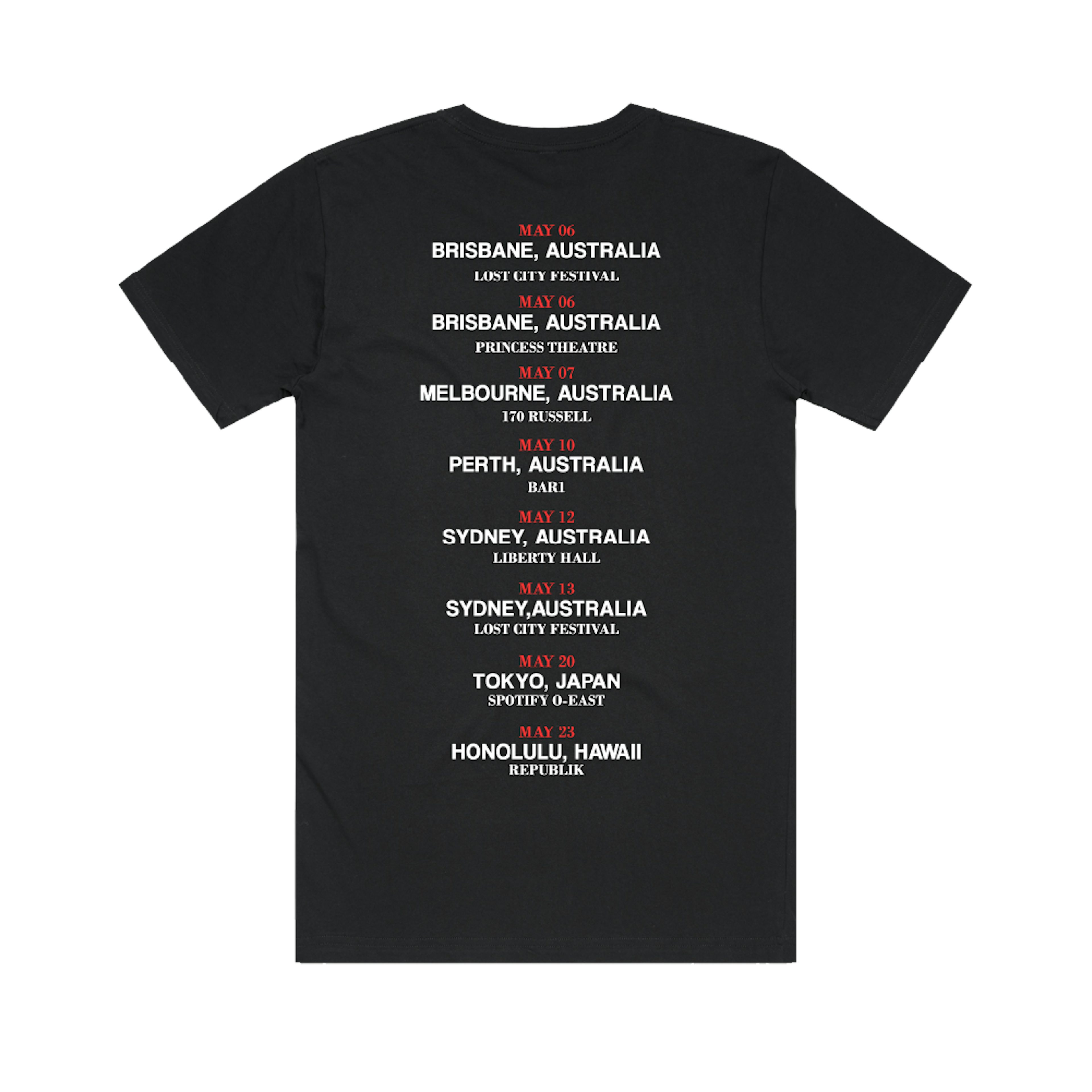 Lil Tecca / Black 2023 Tour T-Shirt
