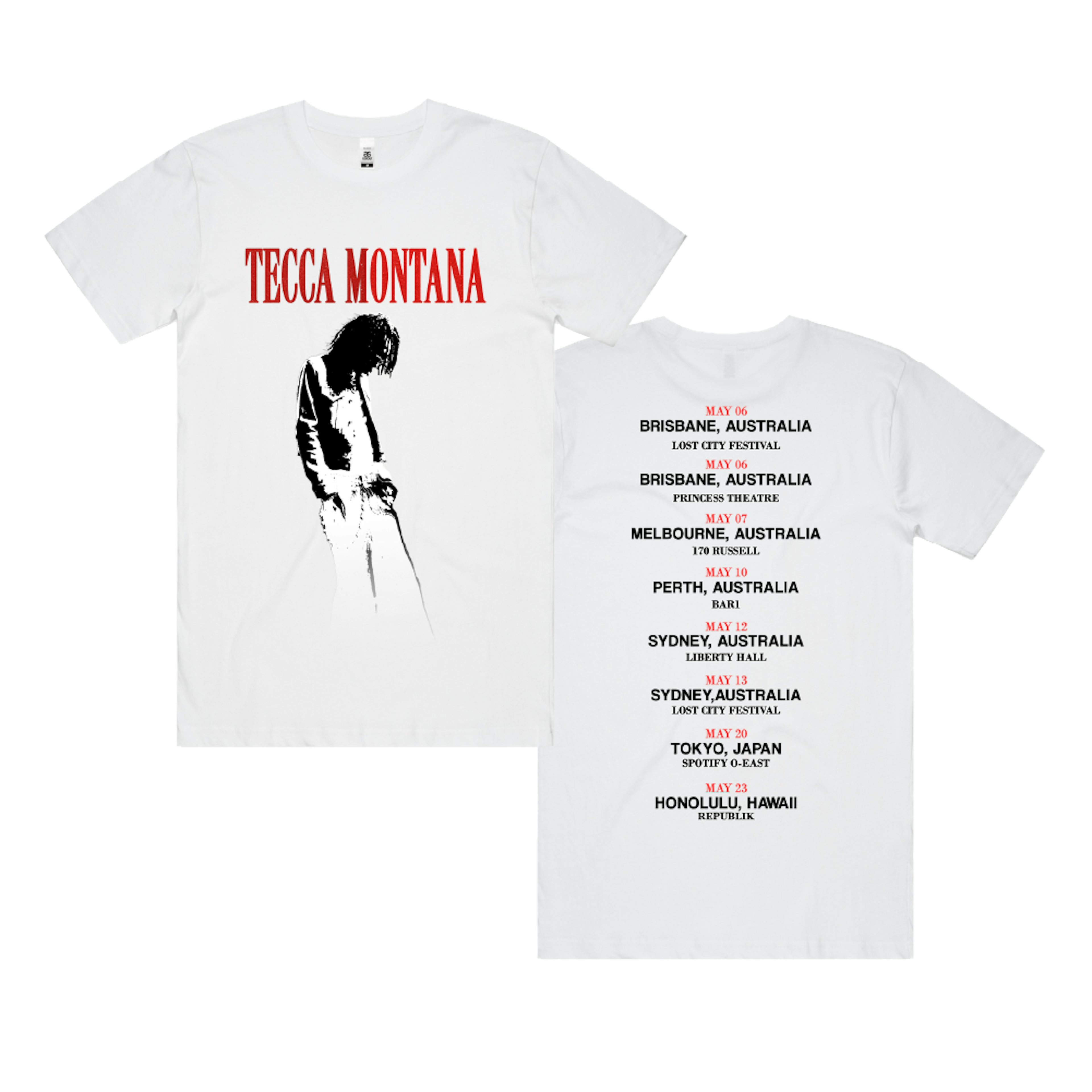 Lil Tecca / White 2023 Tour T-Shirt