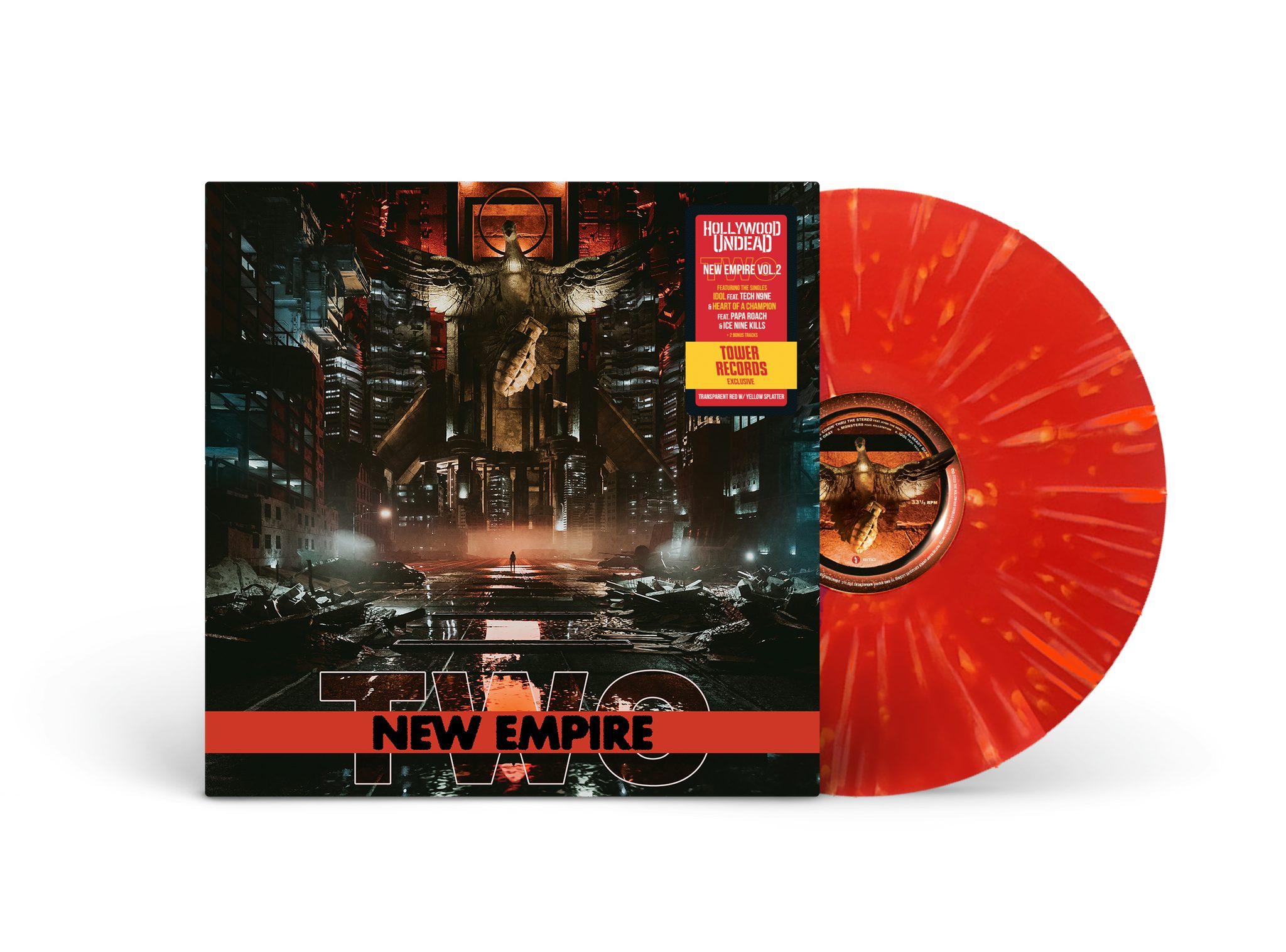 Hollywood Undead New Empire Vol. 2 Vinyl - Tower Records Variant