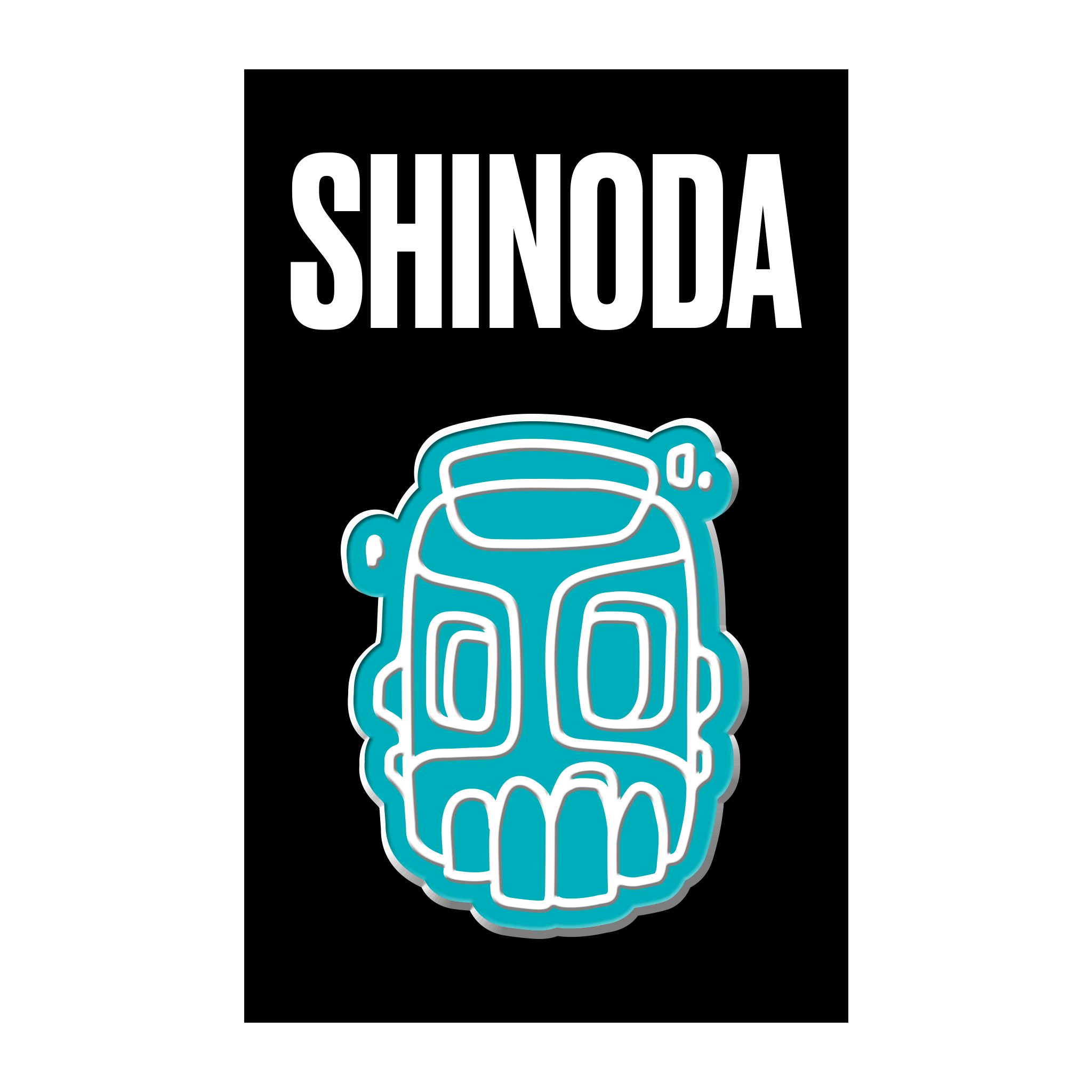 Mike Shinoda Shinoda Skull Enamel Pin