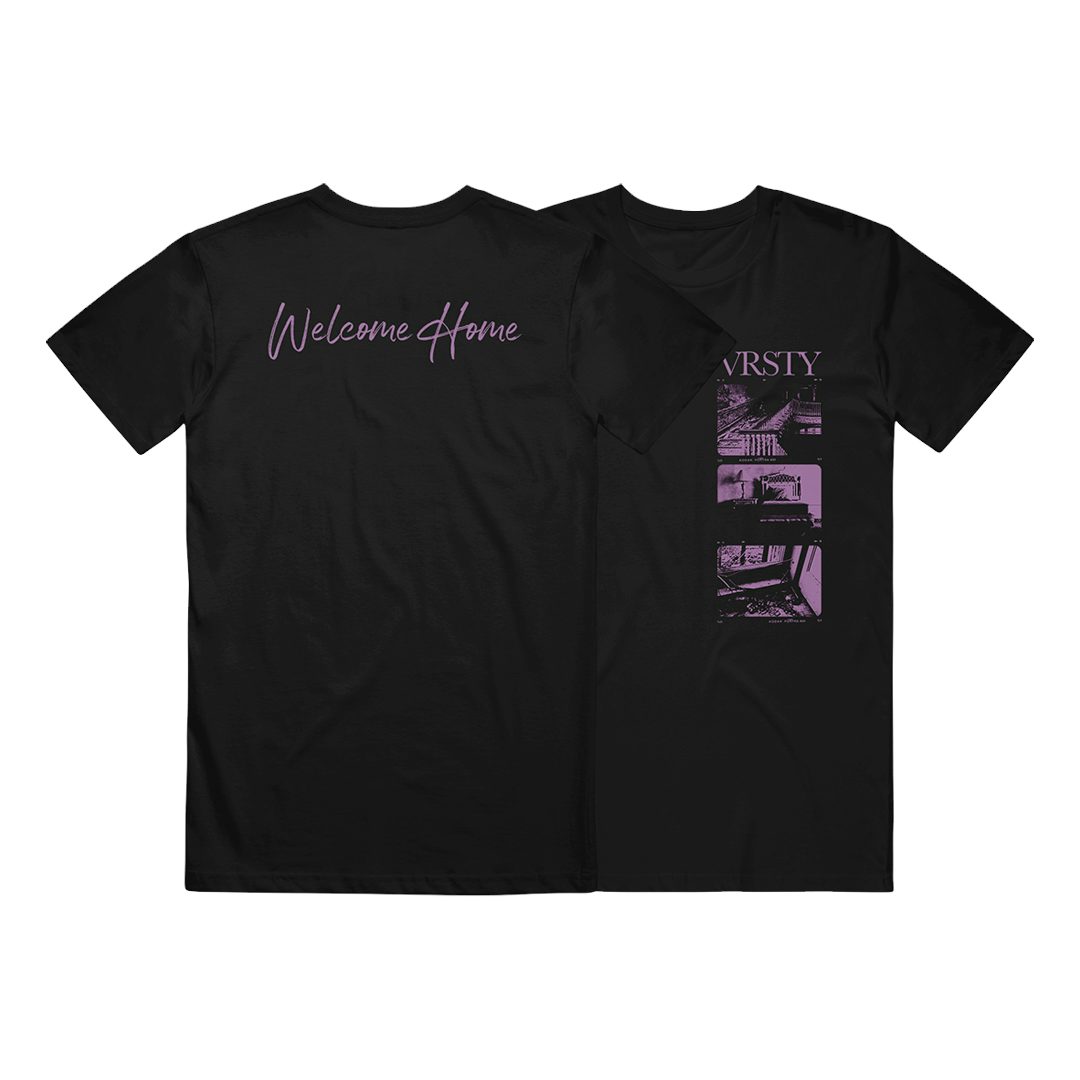 VRSTY Welcome Home Black T-Shirt