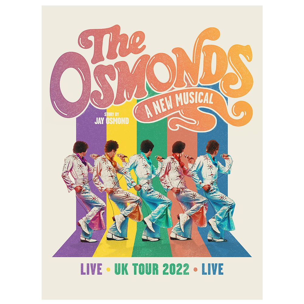 The Osmonds Musical The Osmonds Concert Poster