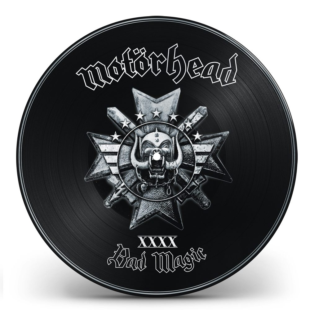 Motörhead Bad Magic Picture Disc LP Silver Variant with sleeve patch ...