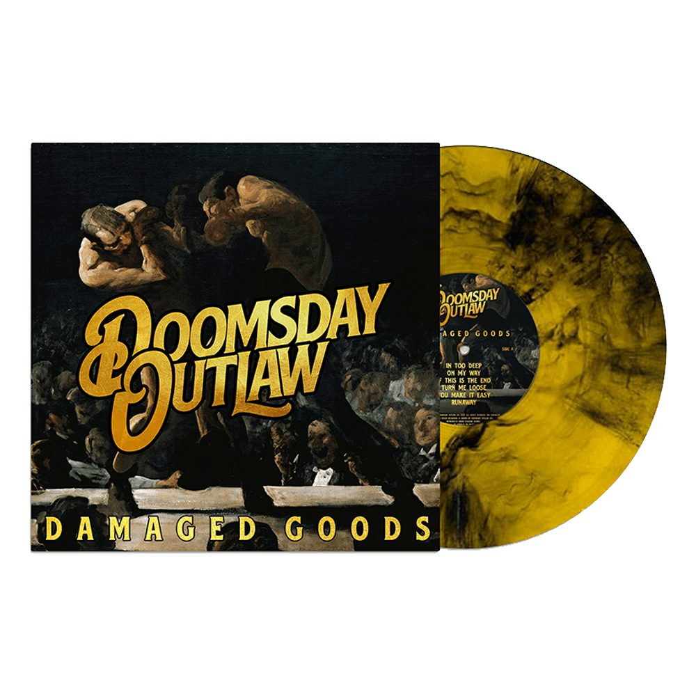 Doomsday Outlaw Damaged Goods Black/Gold Vinyl Vinyl