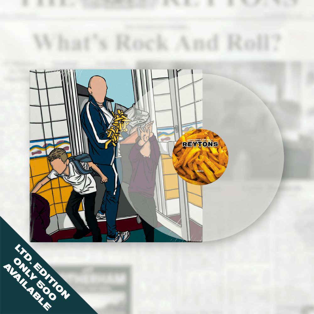 The Reytons Luke Horton Illustrated Vinyl LP