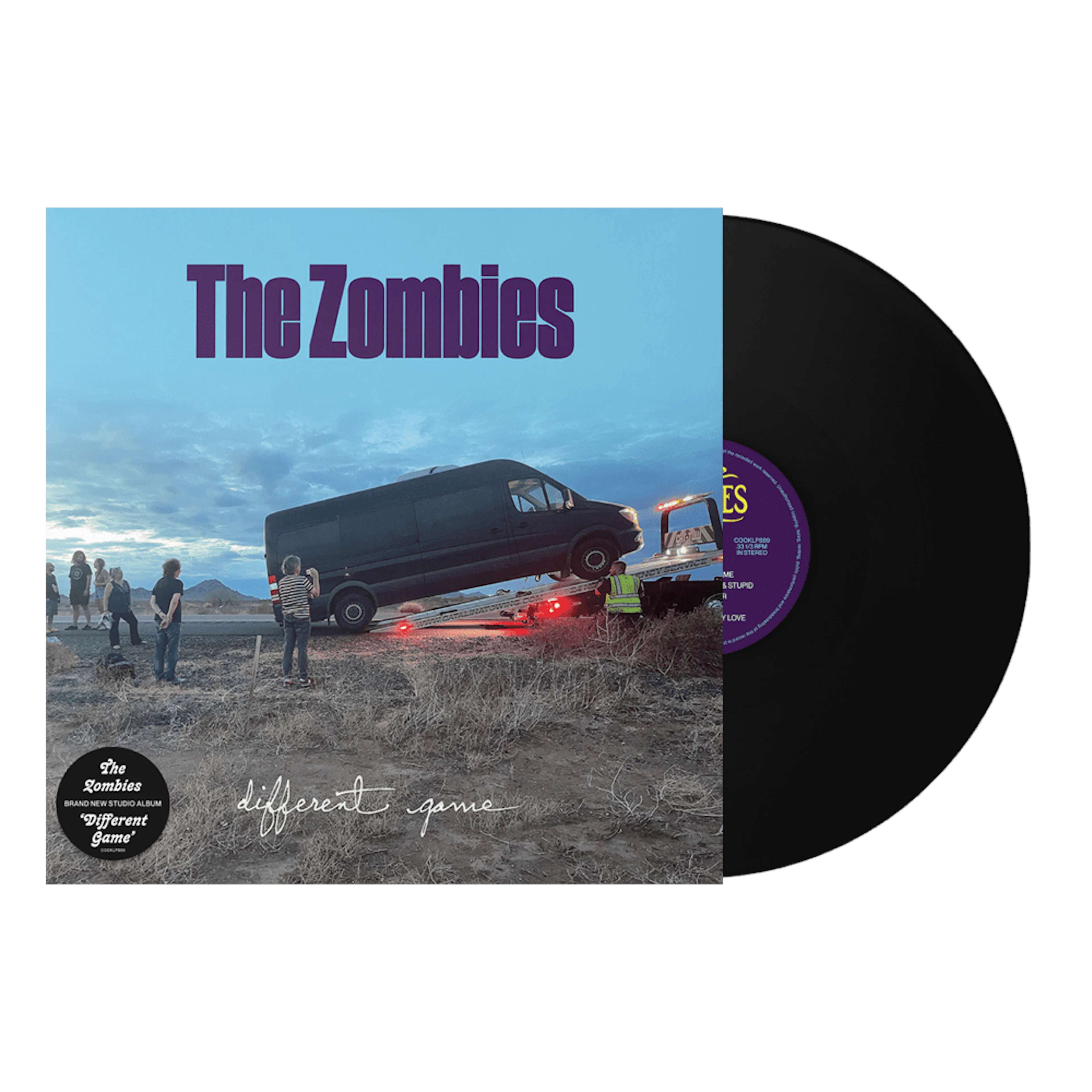 The Zombies Different Game Black Vinyl + Signed Artprint Vinyl