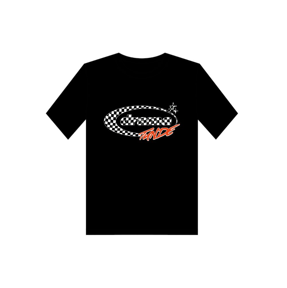 DRAMA CALL X TUNDE Oval Tee (Black)