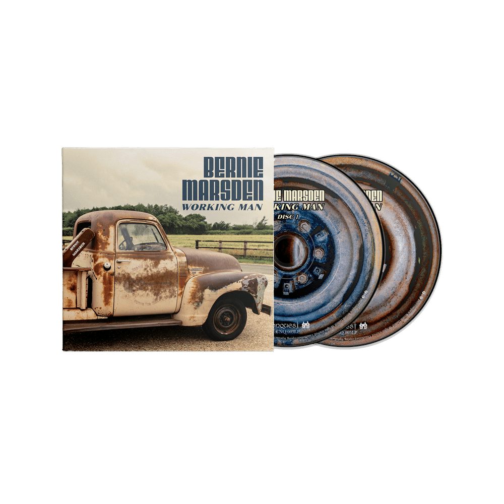 Bernie Marsden Working Man Double CD Album with Exclusive Double Sided ...